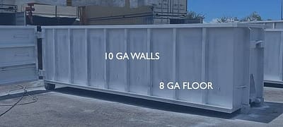 7, 8, 10 Gauge Walls in Roll-Off Containers | HIWASTE MFG