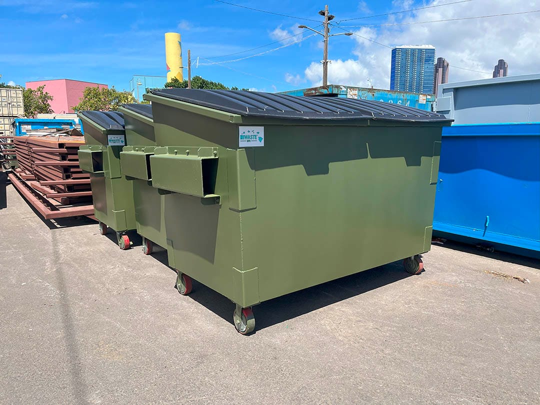 Front Load Dumpsters For Sale In Hawaii - HIWASTE MFG